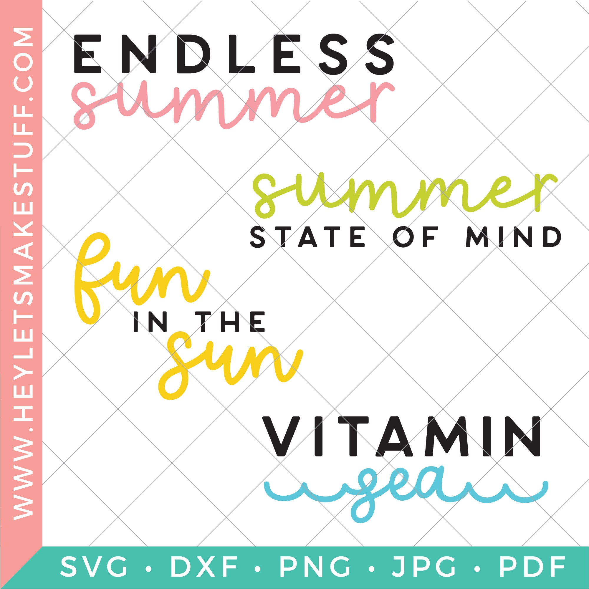 Modern Summer Bundle – Hey, Let's Make Stuff