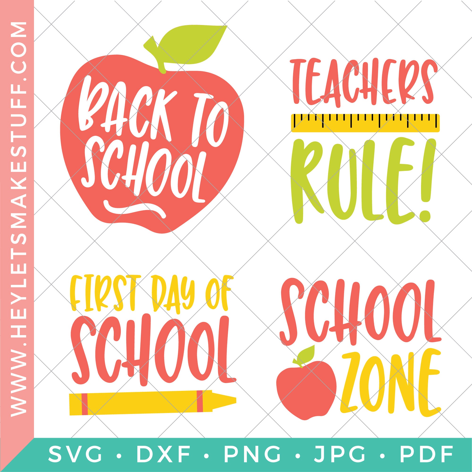 Back to School Bundle – Hey, Let's Make Stuff