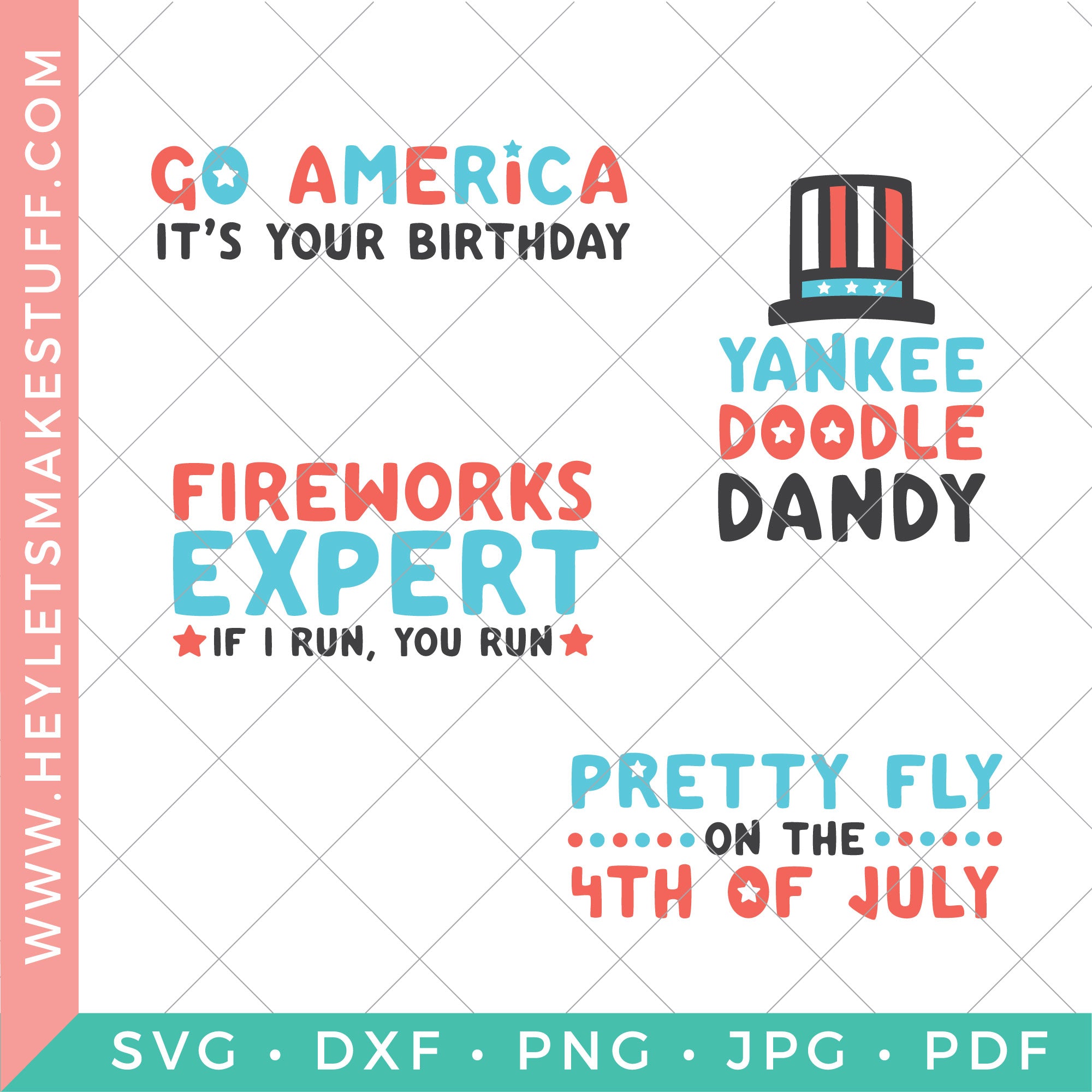 Fun Fourth of July Bundle – Hey, Let's Make Stuff