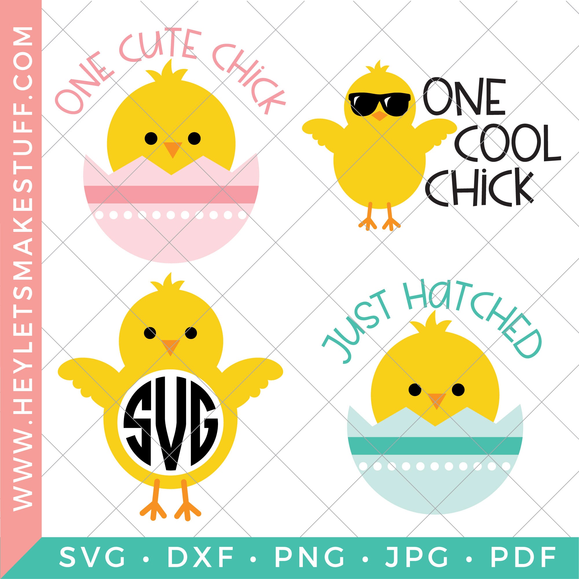 Easter Chick Bundle – Hey, Let's Make Stuff