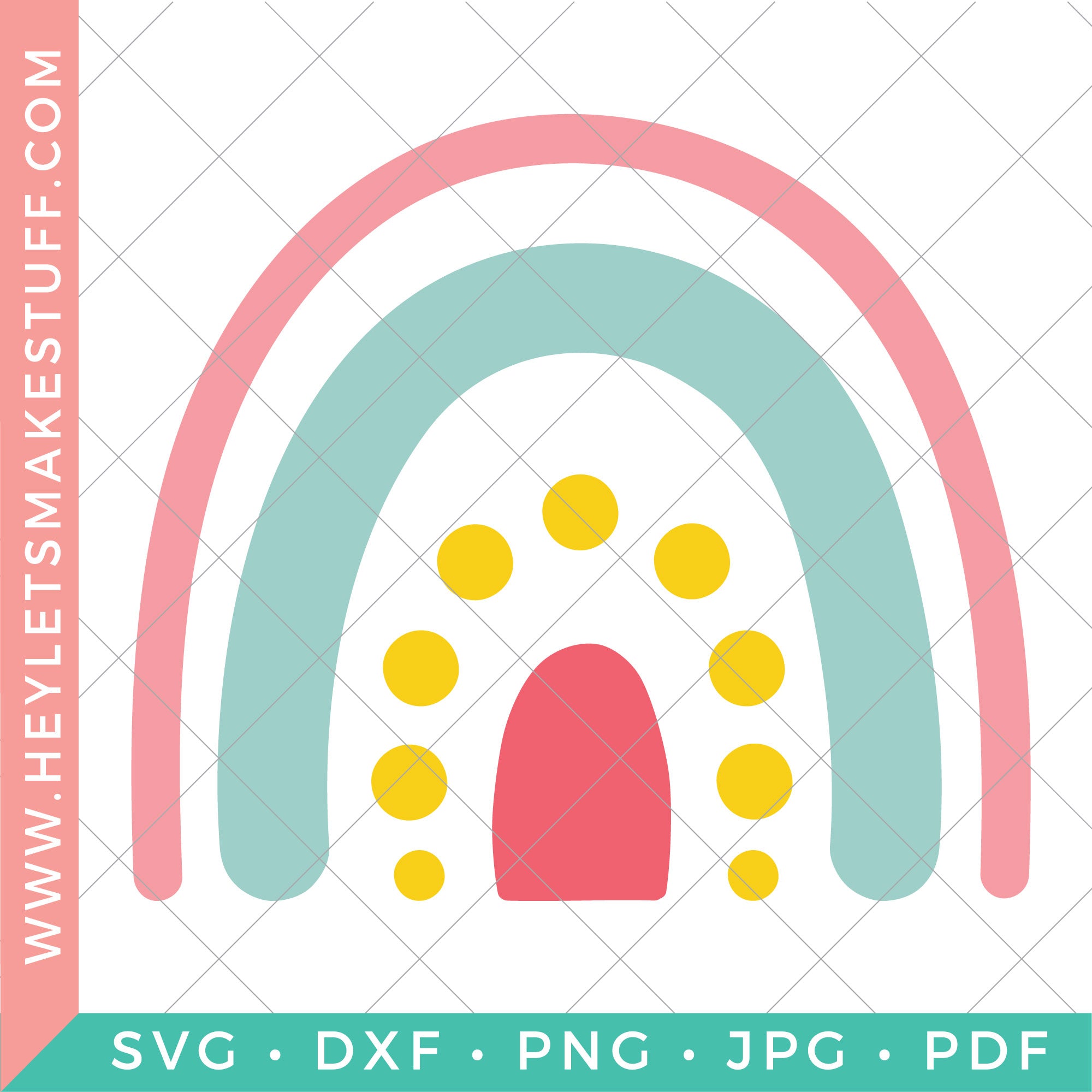 Boho Rainbow 3 - Club – Hey, Let's Make Stuff