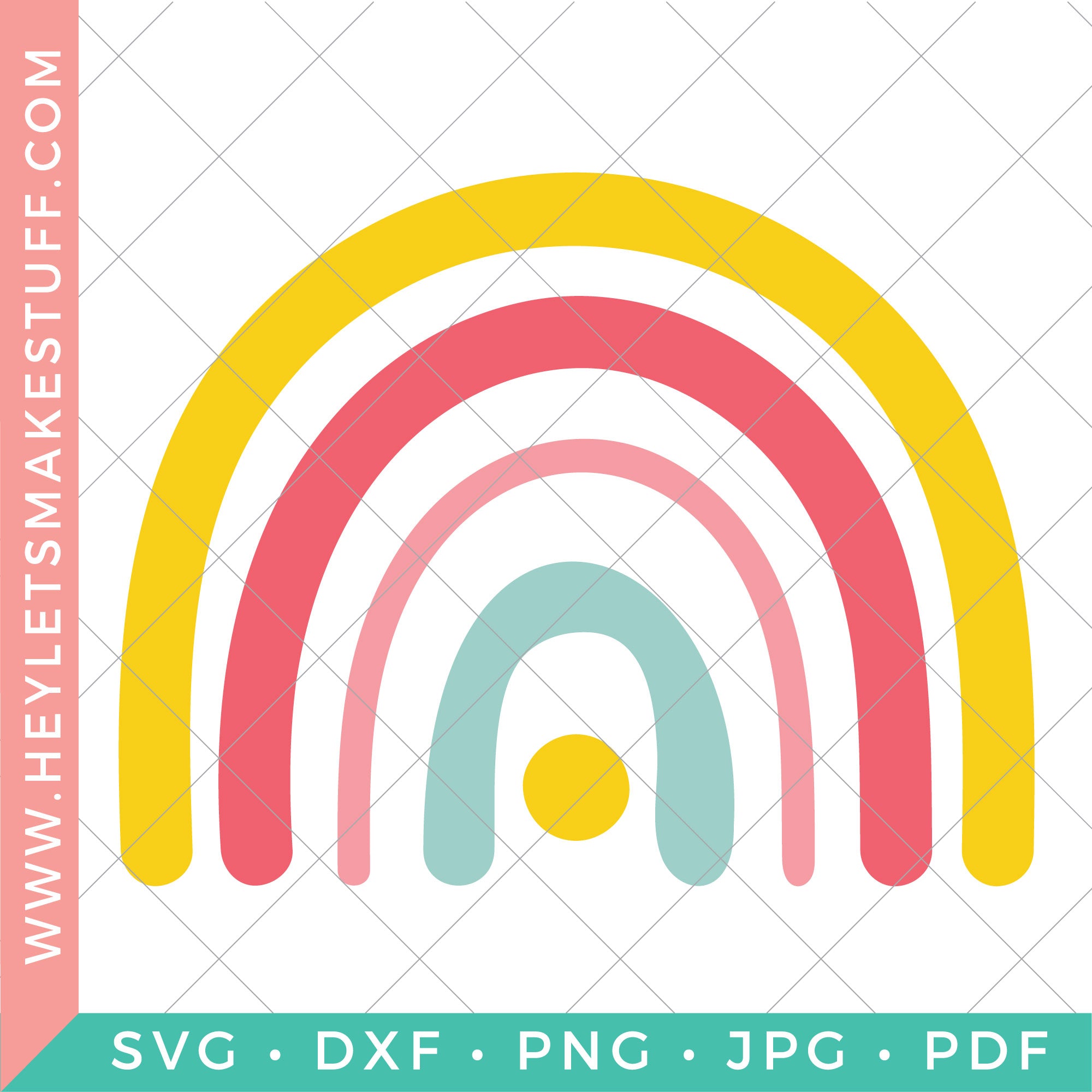 Boho Rainbow 4 - Club – Hey, Let's Make Stuff