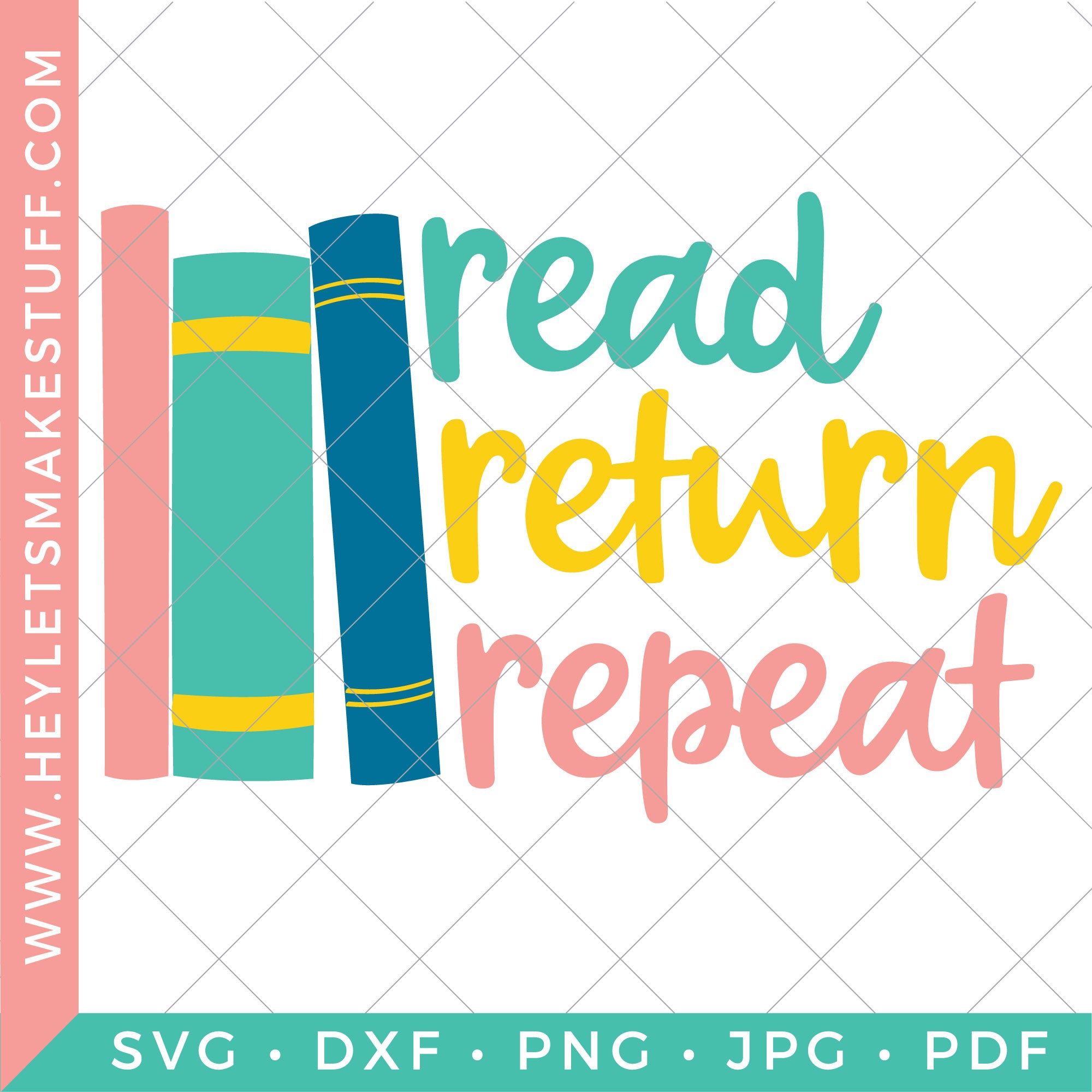 Library - Read, Return, Repeat - Club – Hey, Let's Make Stuff