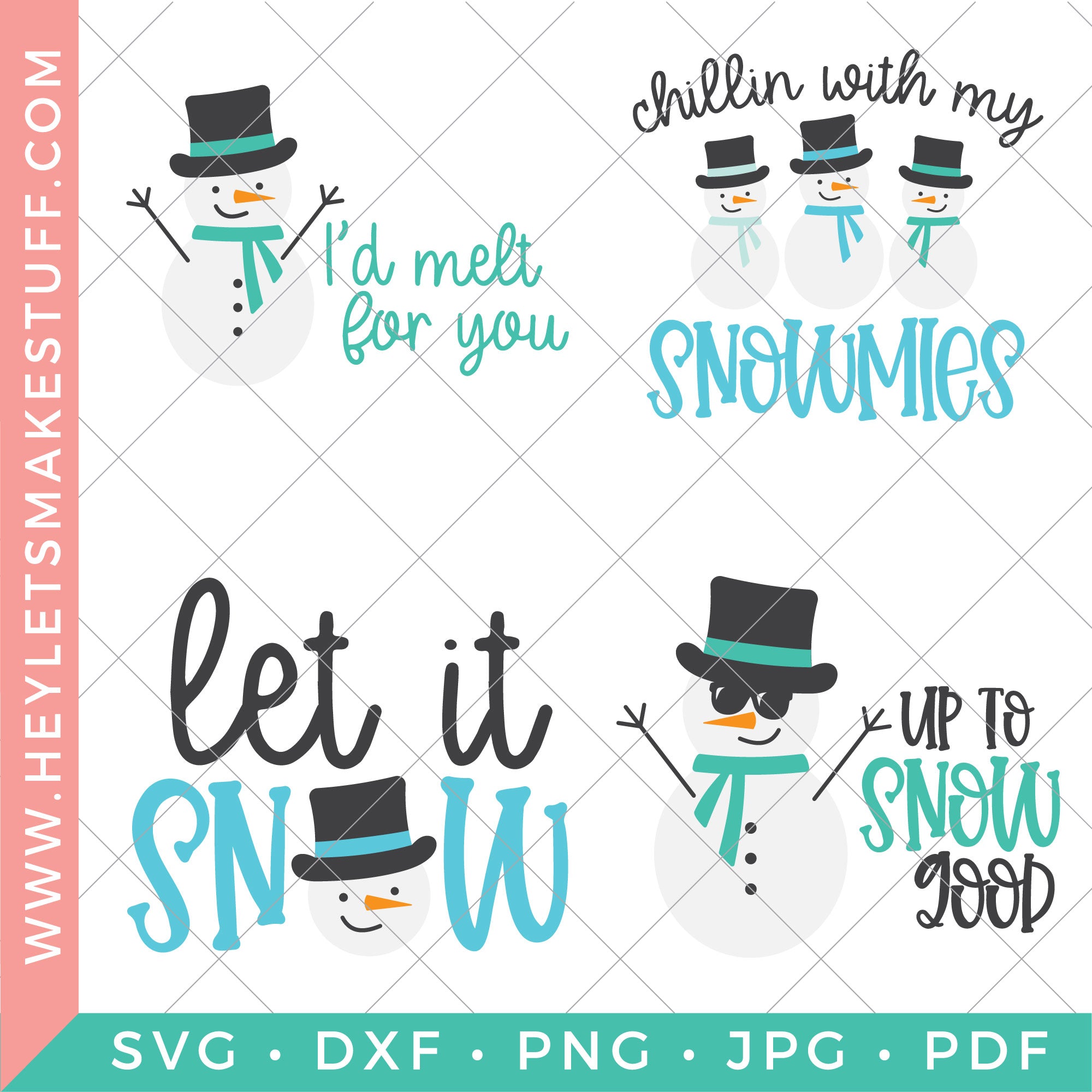 Snowman Bundle – Hey, Let's Make Stuff