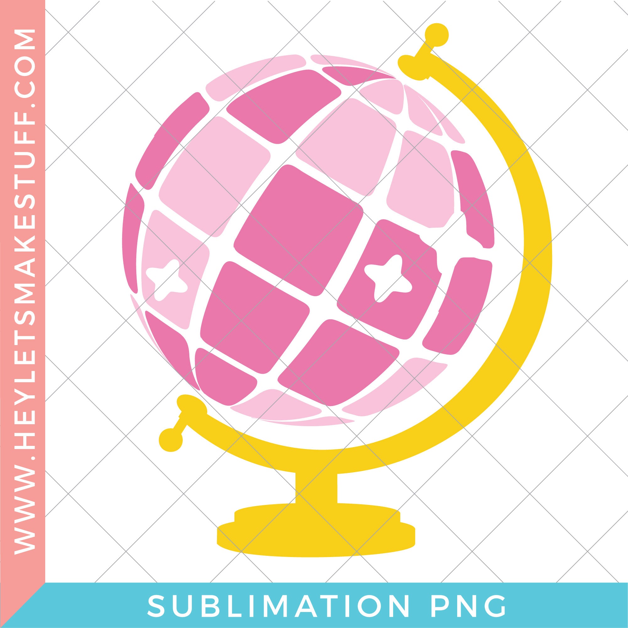 Disco Ball Globe - Sublimation - Club – Hey, Let's Make Stuff