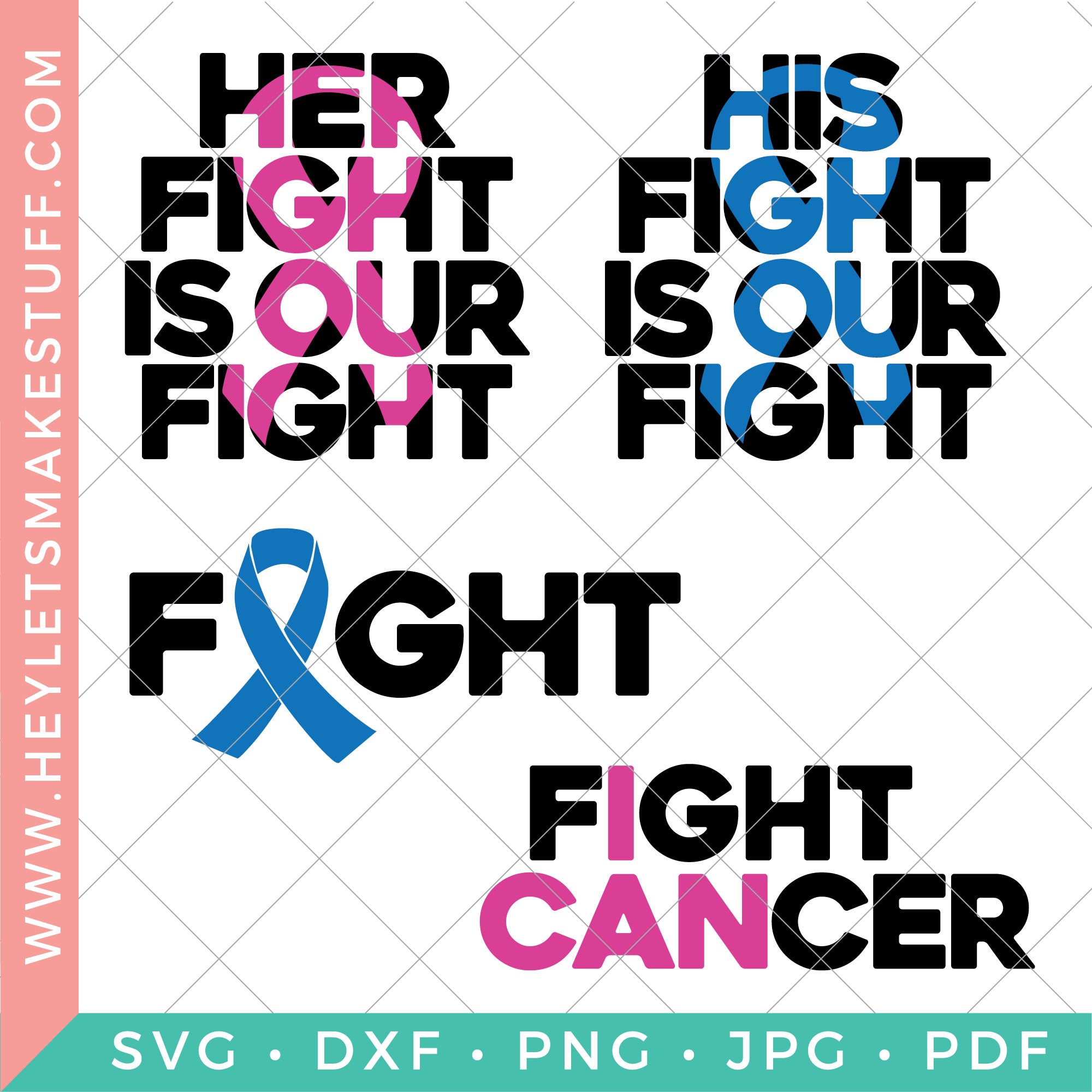 Fight Cancer Bundle – Hey, Let's Make Stuff