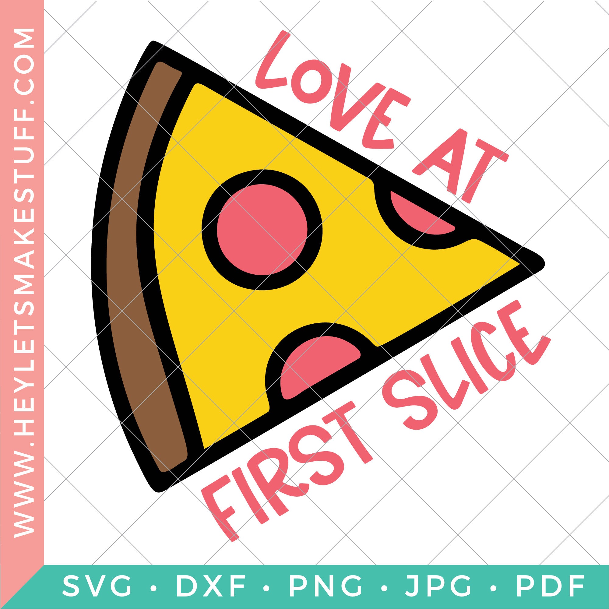 Love at First Slice Valentine - Club – Hey, Let's Make Stuff