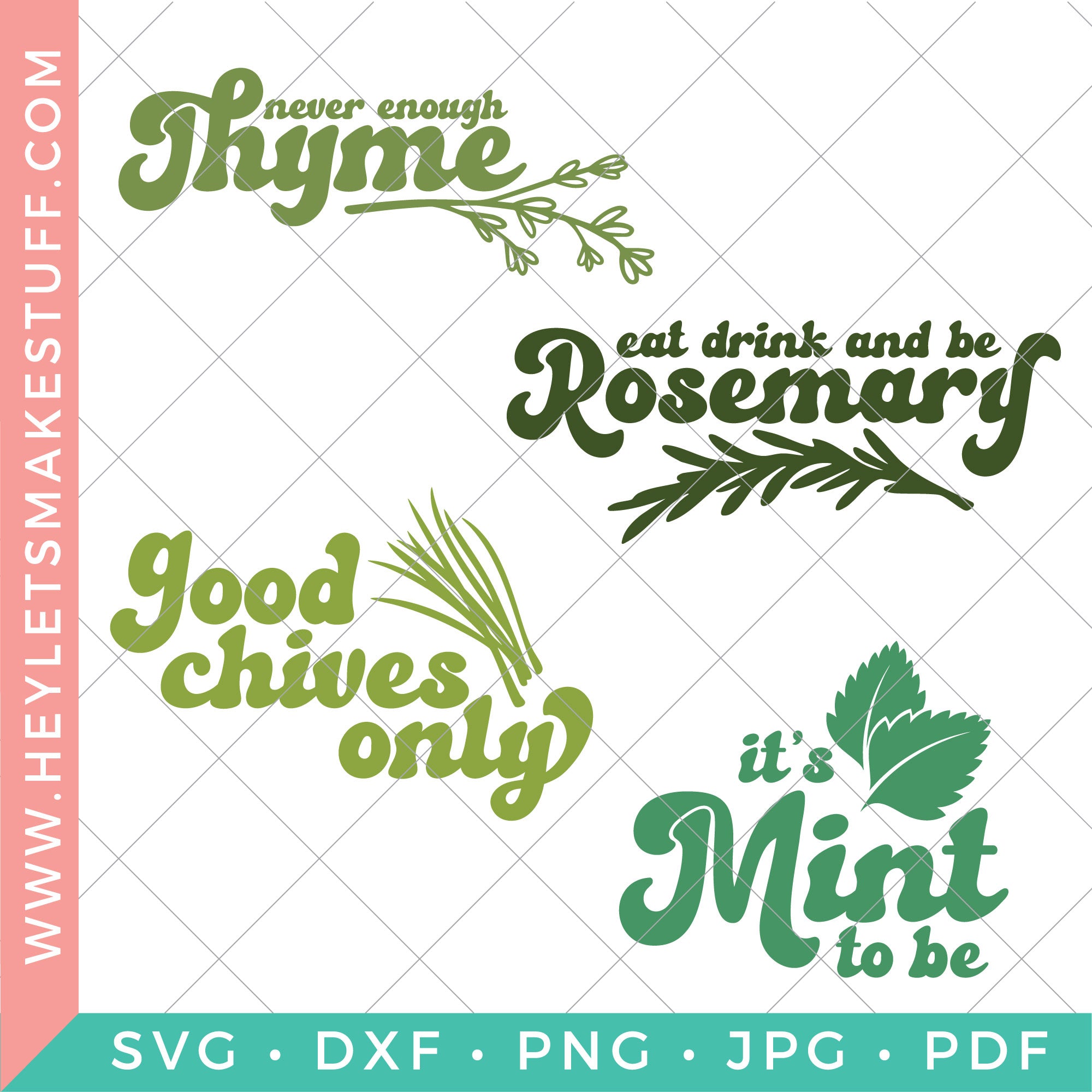 Herb Pun Bundle – Hey, Let's Make Stuff