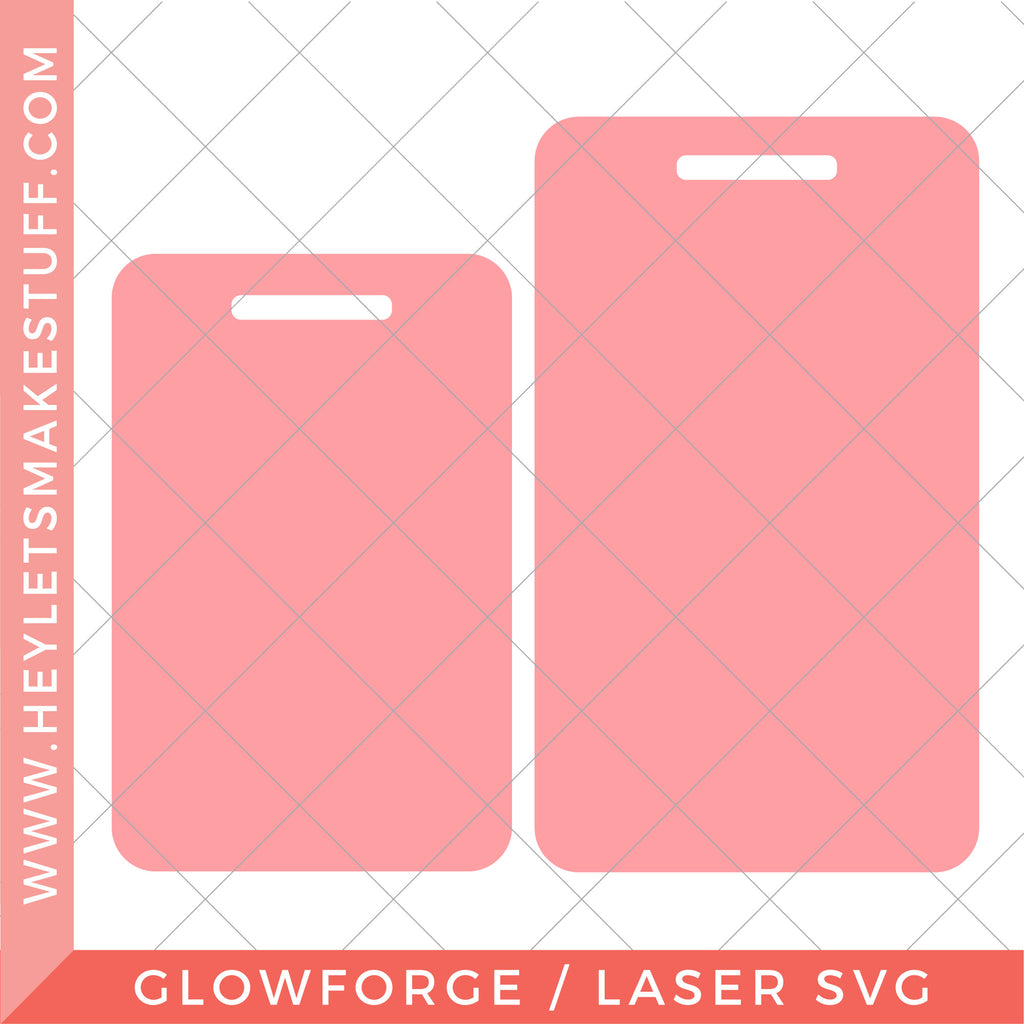 Laser Luggage Tag Templates – Hey, Let's Make Stuff