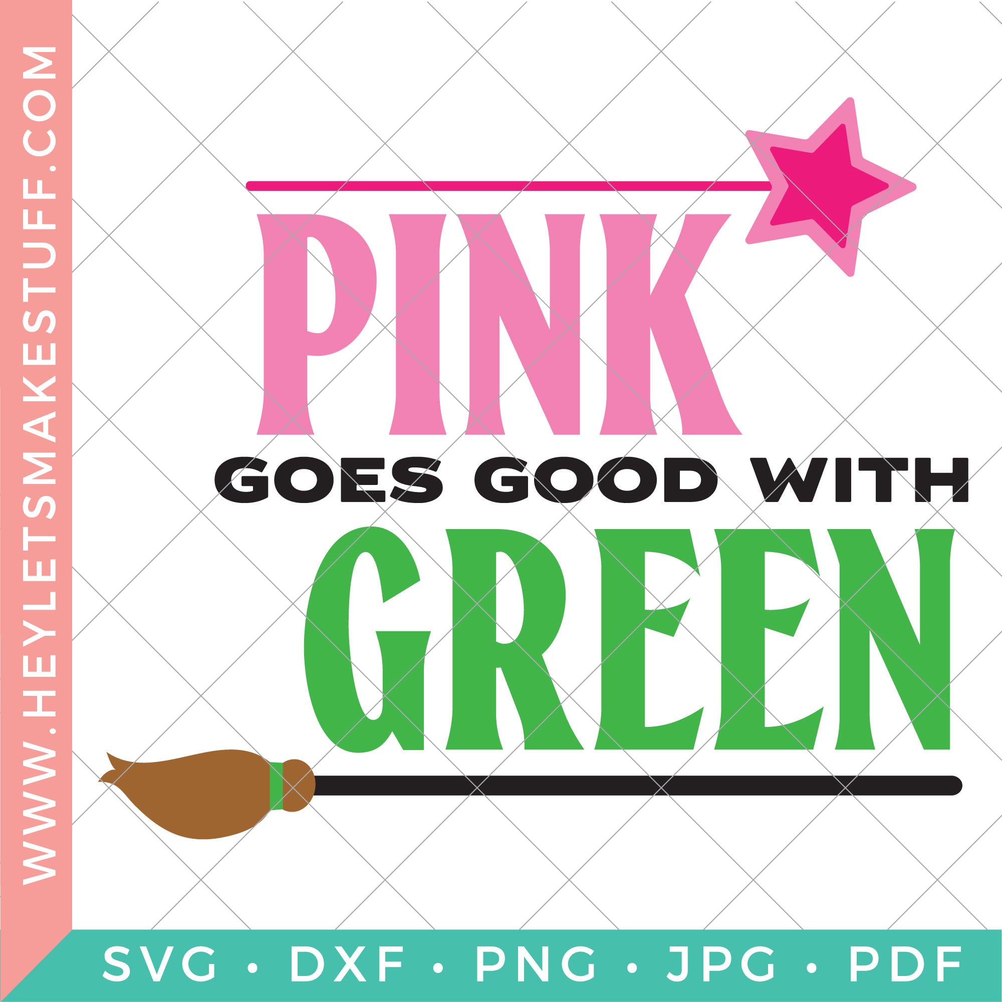 Think Pink Go Green