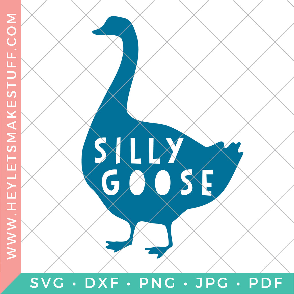 Silly Goose Animal Pun - Club – Hey, Let's Make Stuff