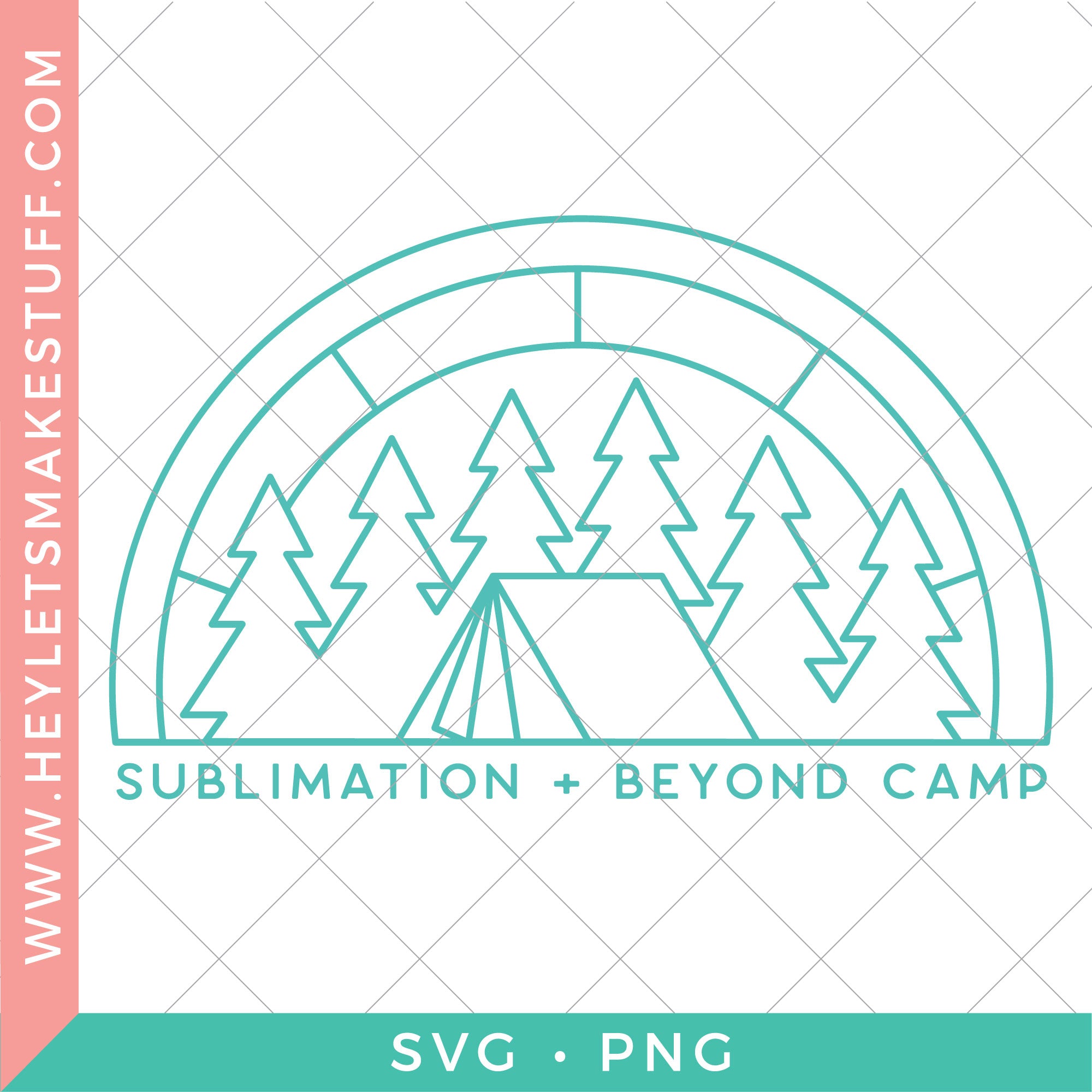 Sublimation Camp Logo – Hey, Let's Make Stuff