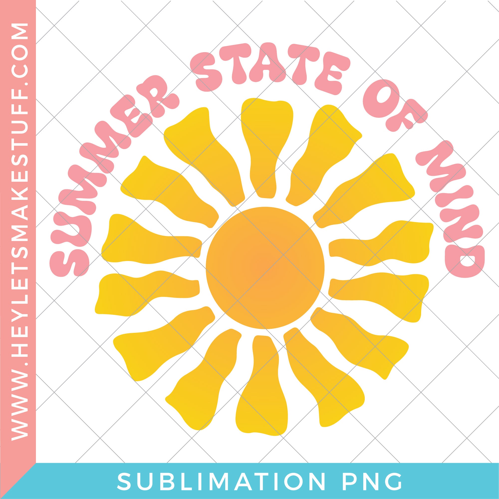 Summer State of Mind - Sublimation - Club – Hey, Let's Make Stuff