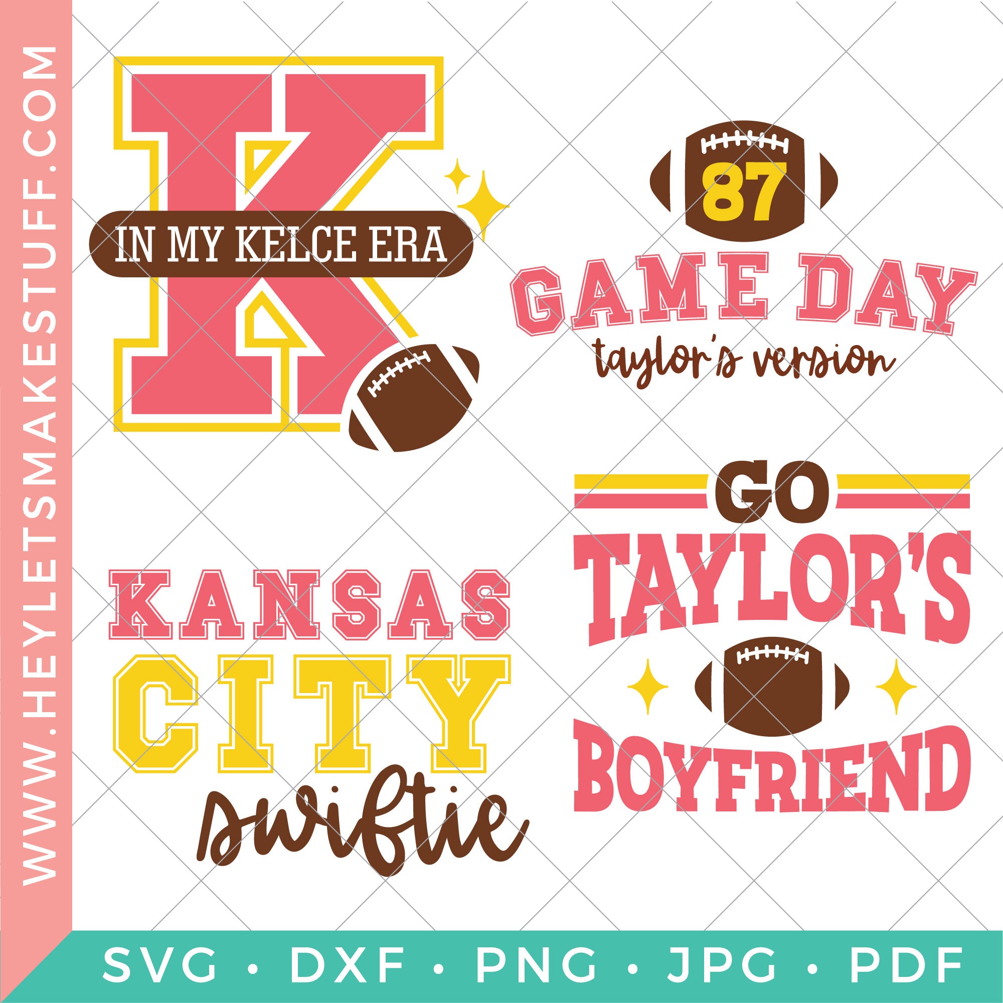 Taylor Swift Football Bundle – Hey, Let's Make Stuff