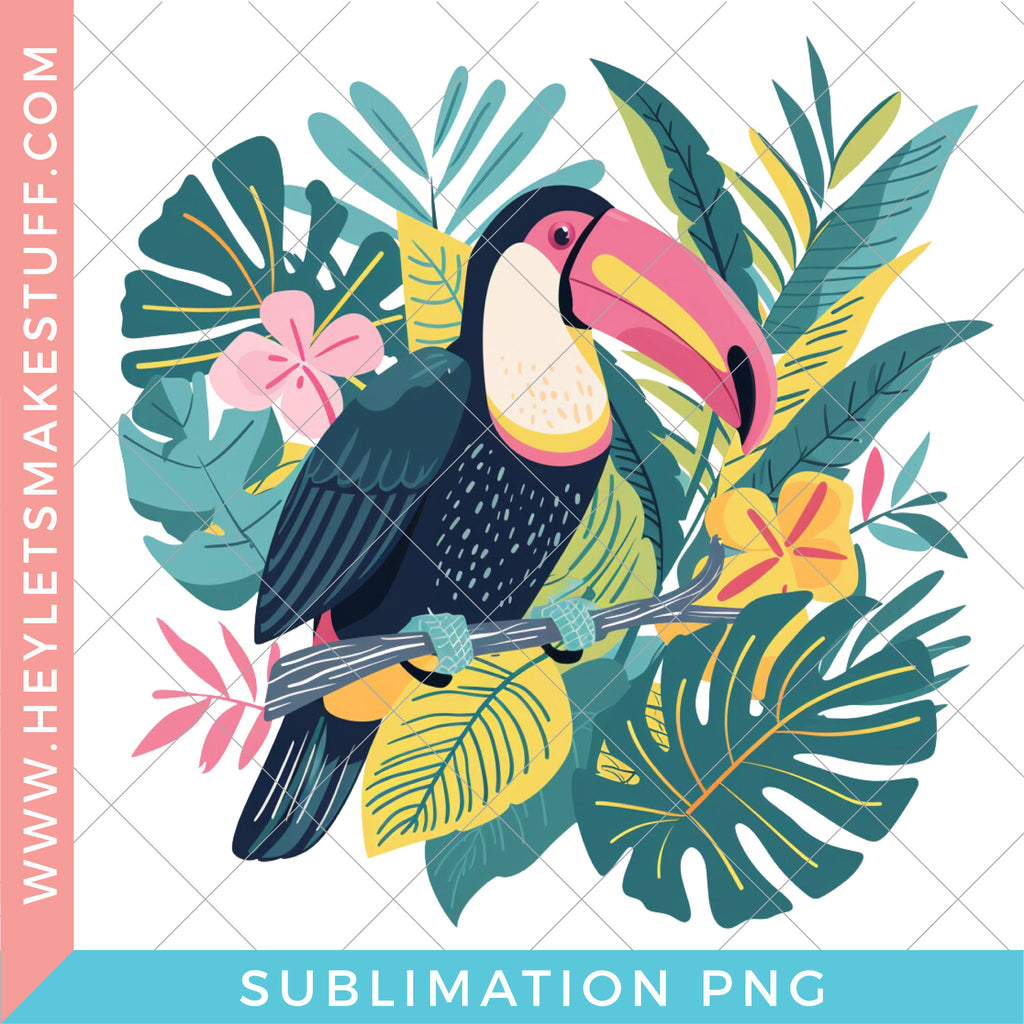 Toucan - Sublimation - Club – Hey, Let's Make Stuff