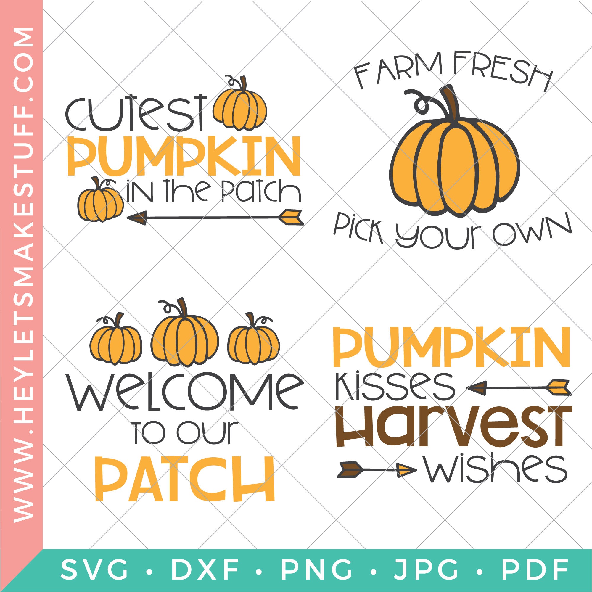 Pumpkin Patch Bundle – Hey, Let's Make Stuff