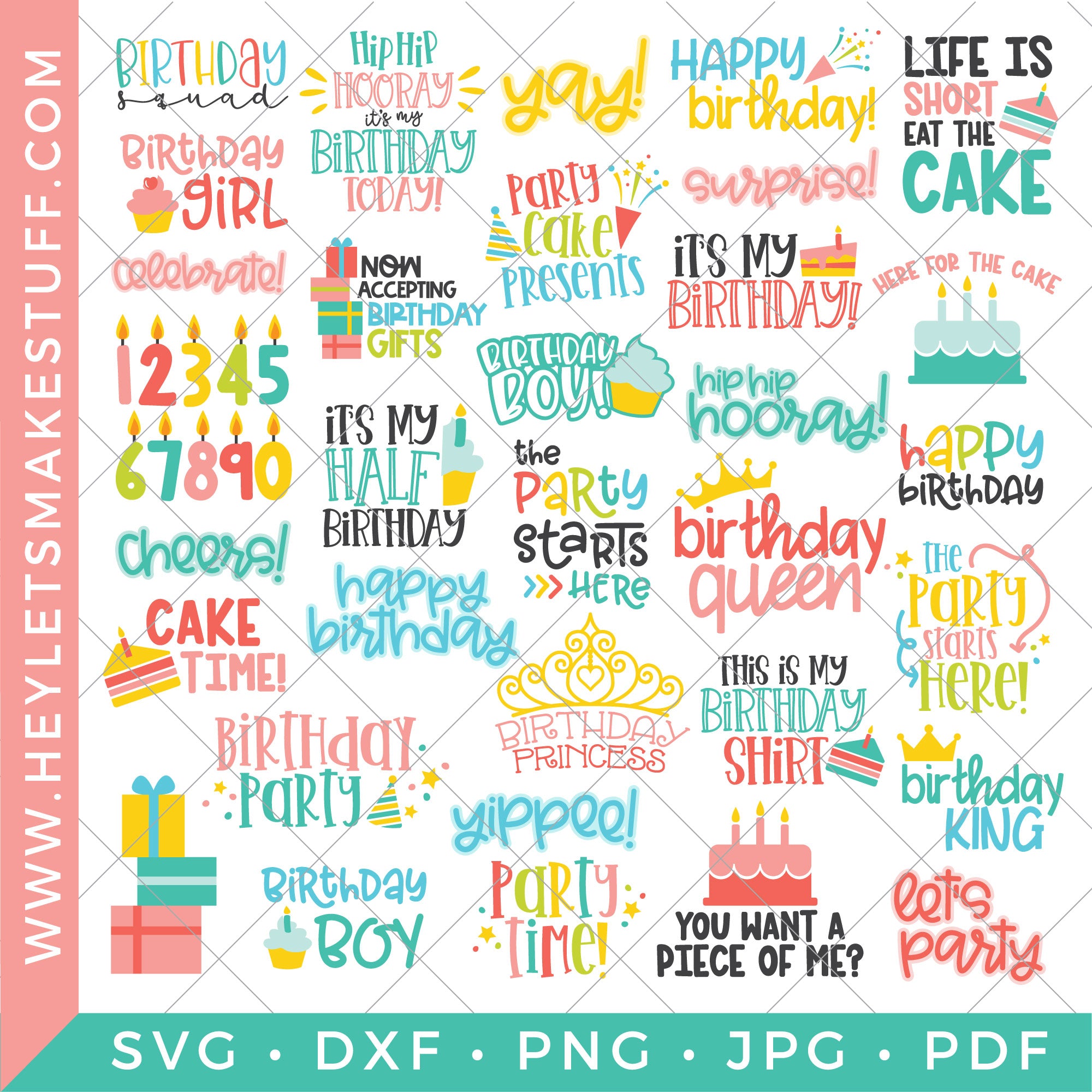 Lets Party Svg Scrapbook Sweet Scrapbook Layout By Jana Eubank