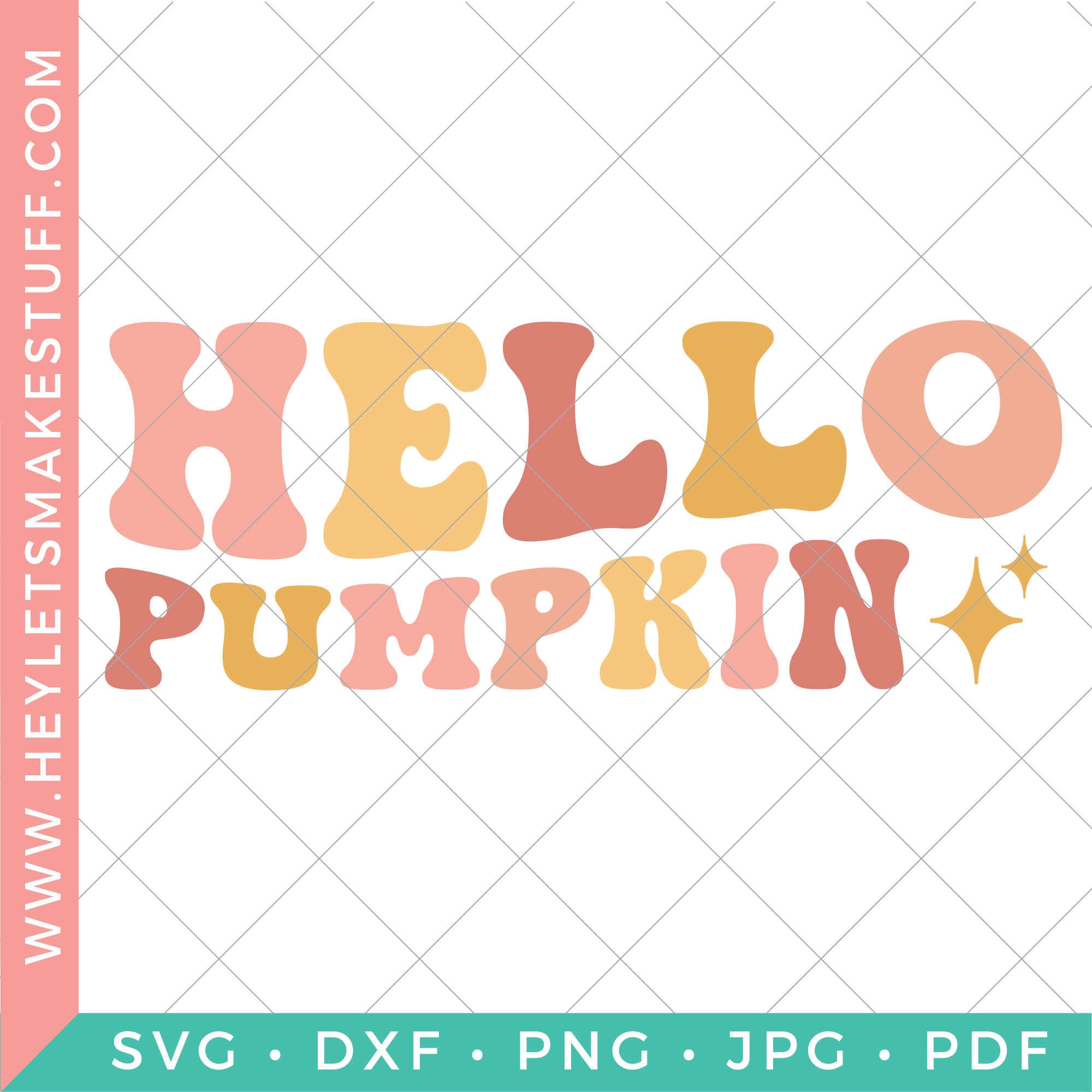 Hello Pumpkin - Retro - Club – Hey, Let's Make Stuff