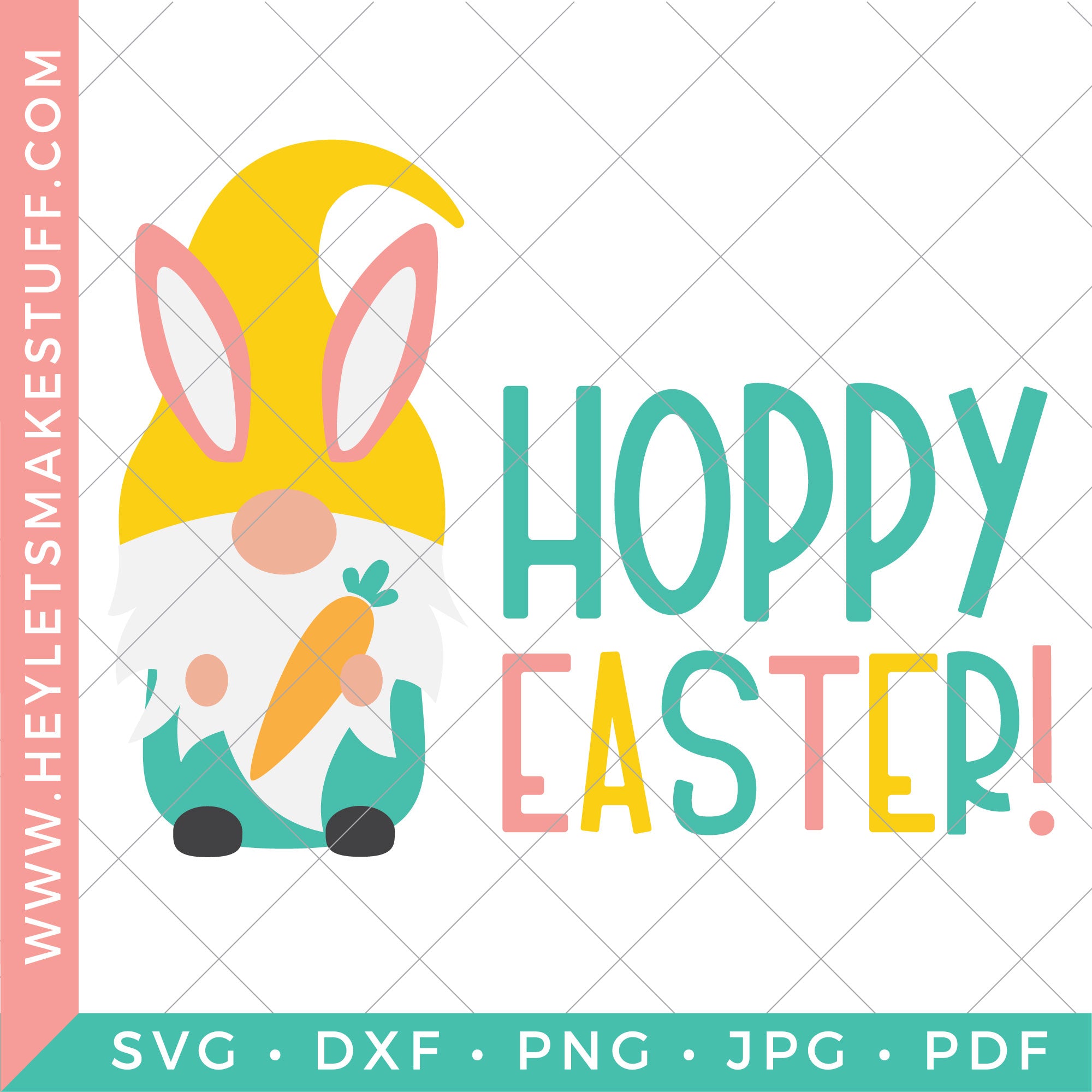 Hoppy Easter Gnome - Club – Hey, Let's Make Stuff