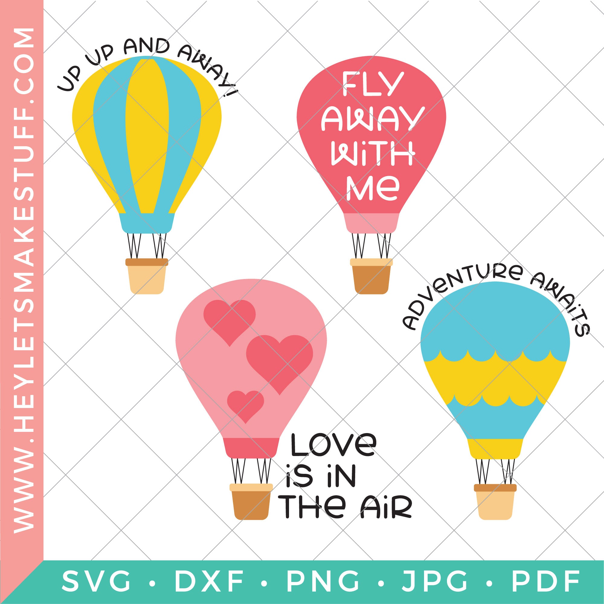 Hot Air Balloon Bundle – Hey, Let's Make Stuff