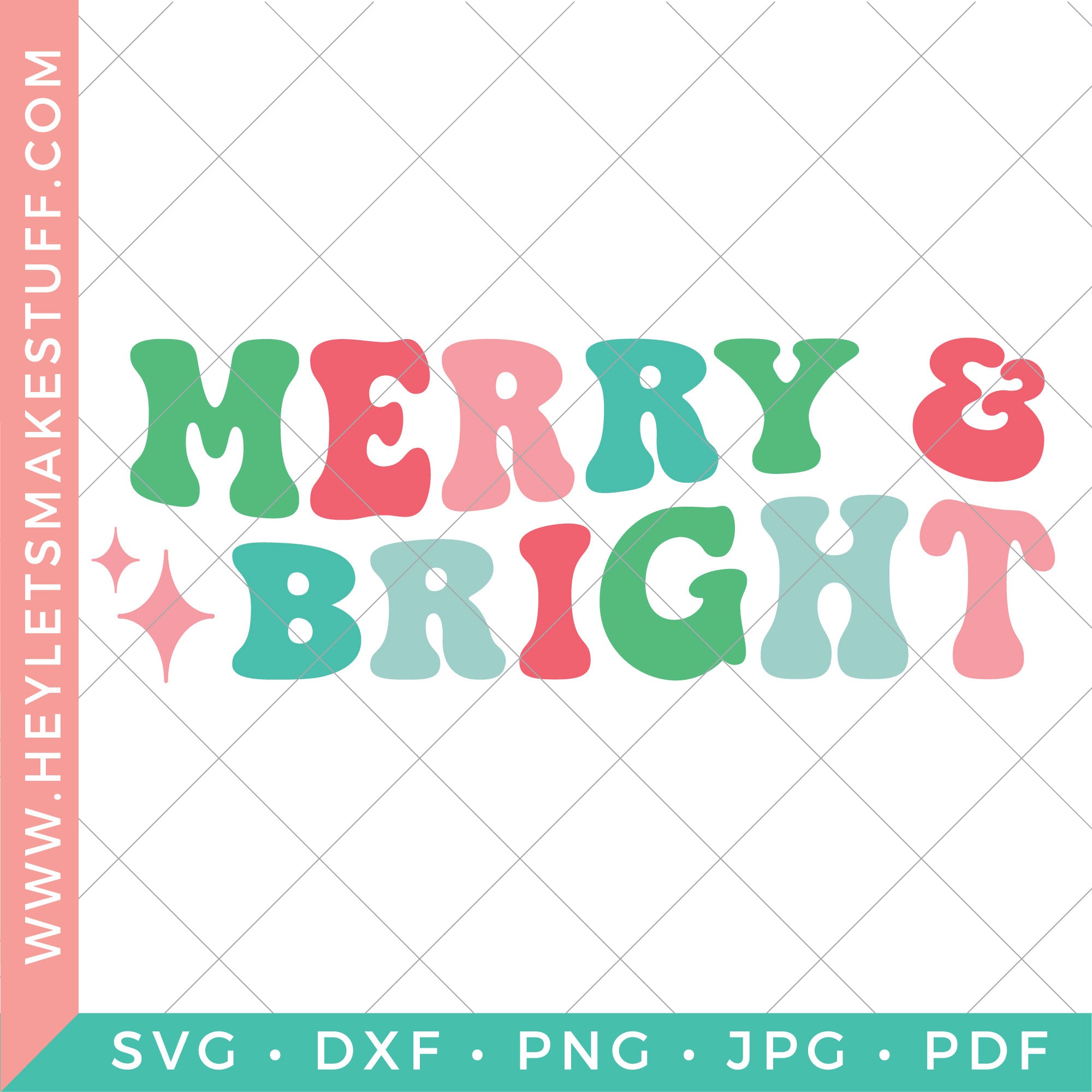 Retro Merry & Bright – Hey, Let's Make Stuff