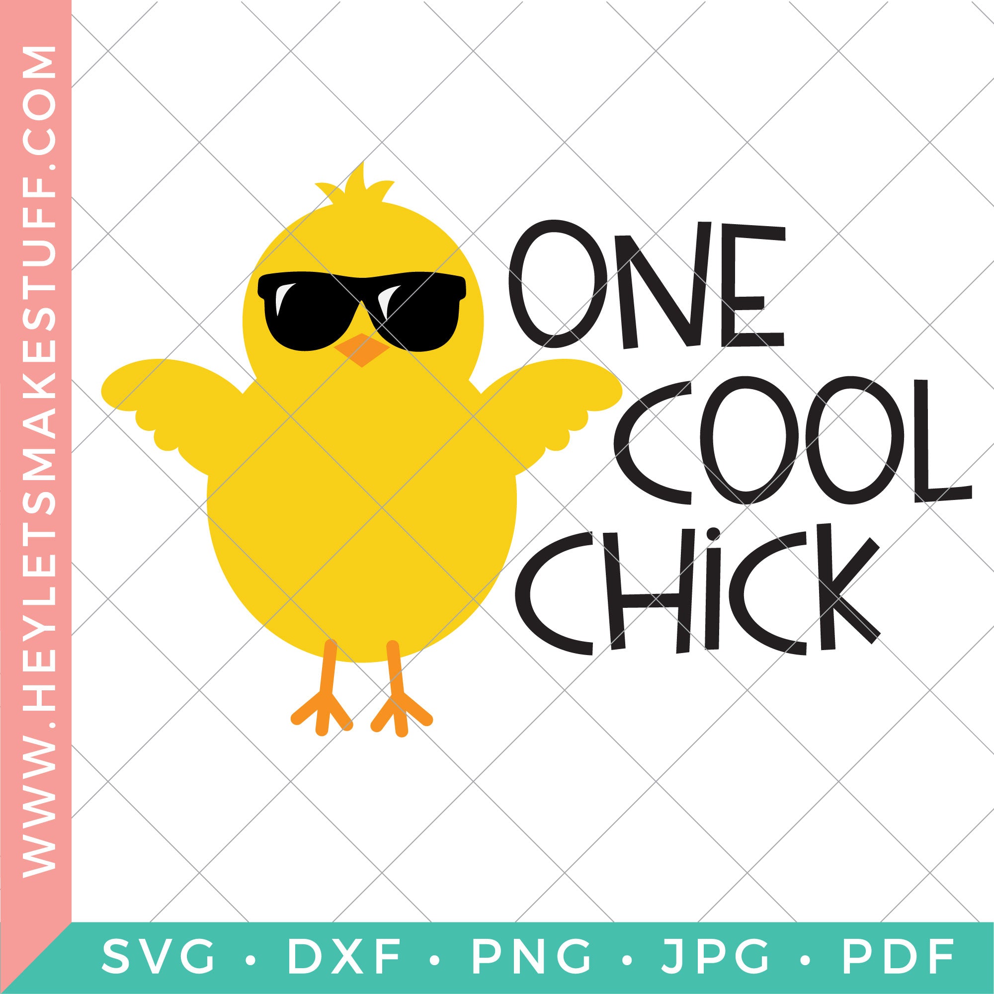 Easter One Cool Chick - Club – Hey, Let's Make Stuff