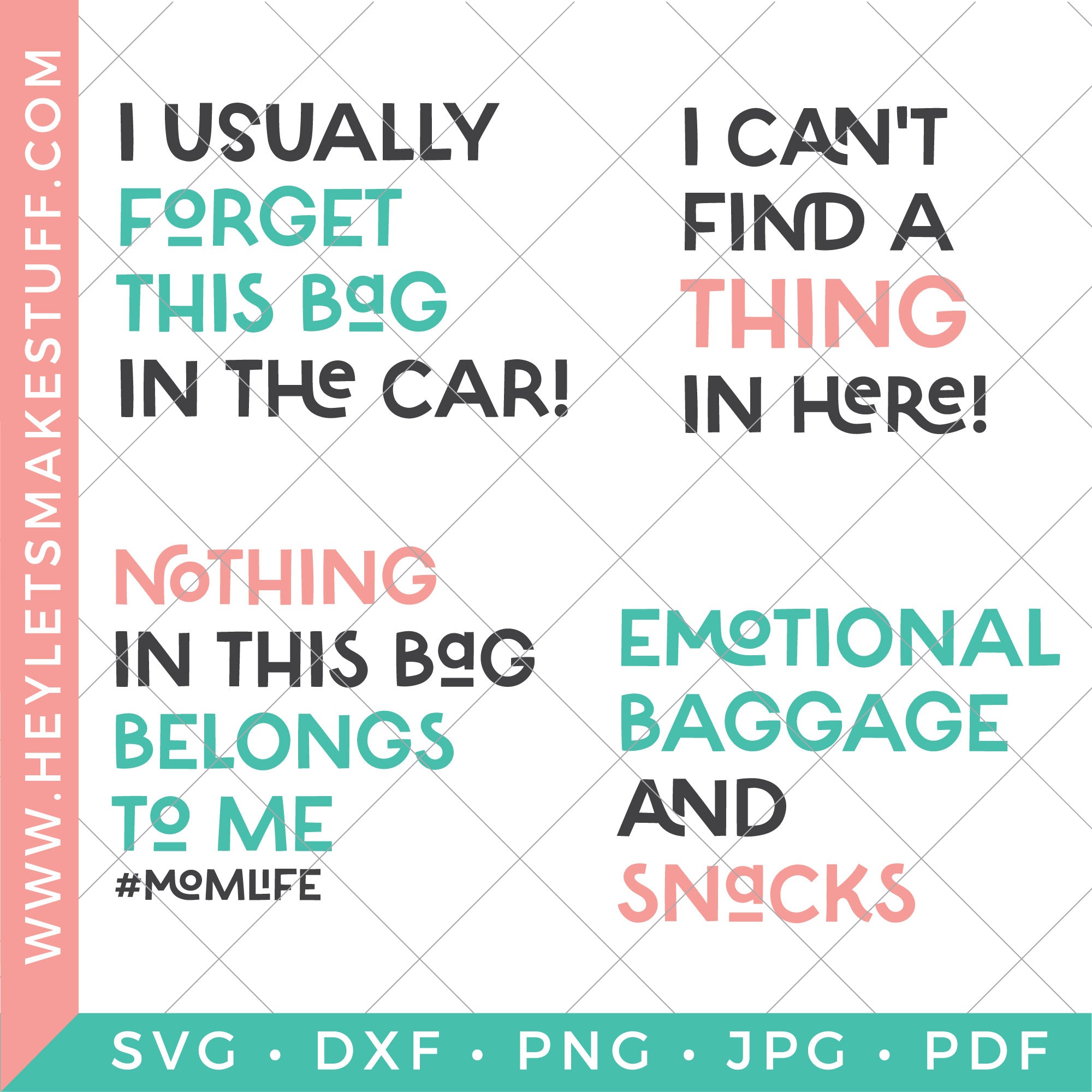 Tote Bag Bundle – Hey, Let's Make Stuff