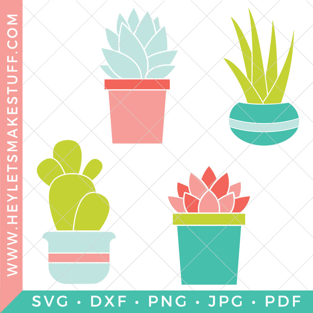 Cactus & Succulent Bundle – Hey, Let's Make Stuff
