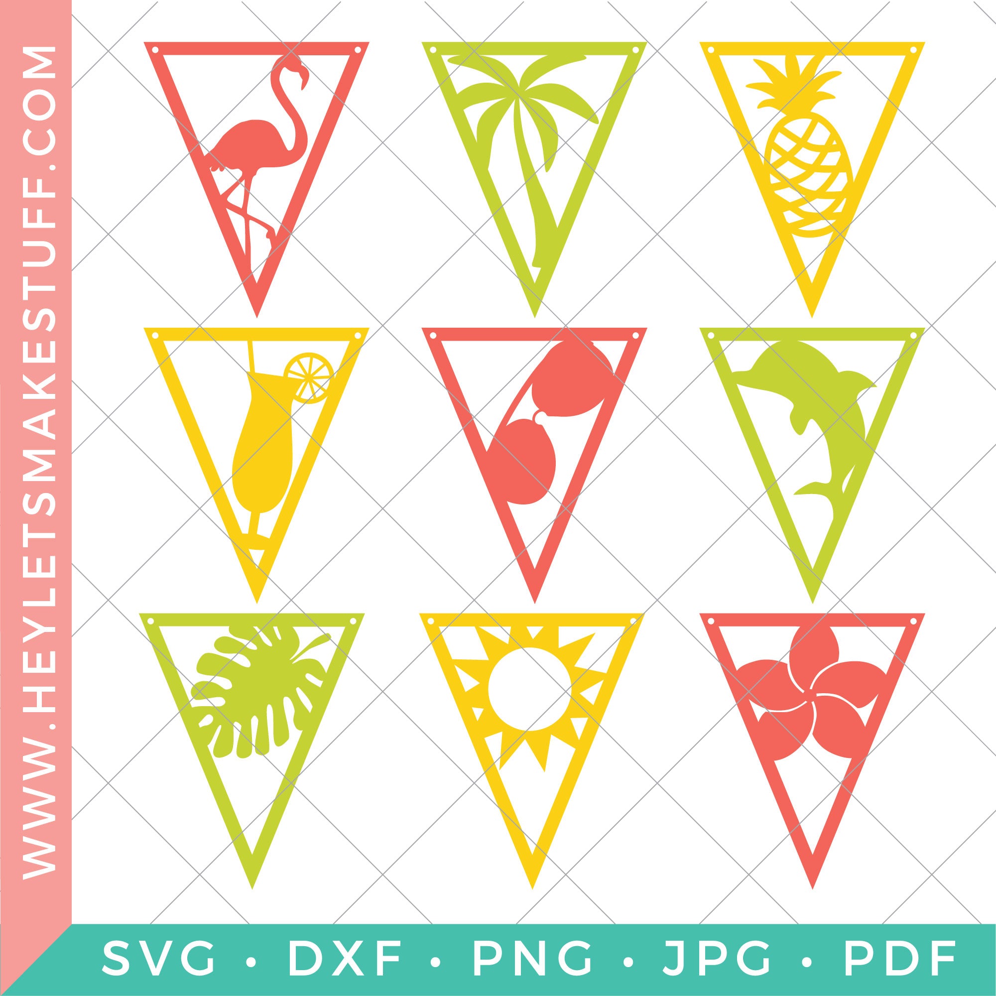 Tropical Pennants – Hey, Let's Make Stuff